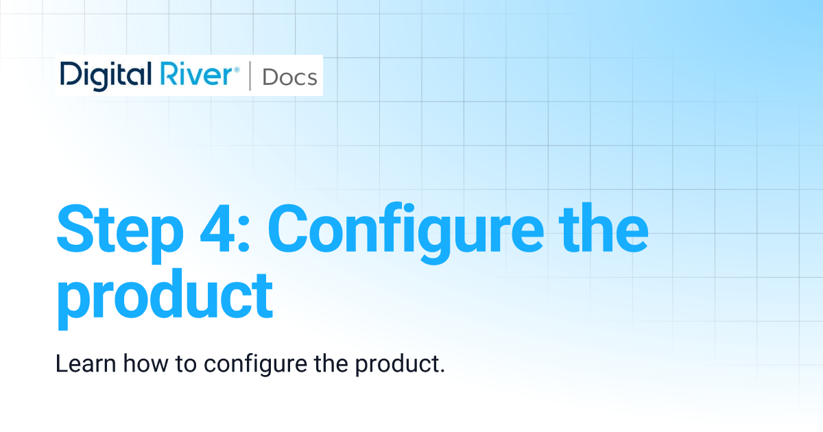 Step 4 Configure The Product Sap Commerce Cloud Extension